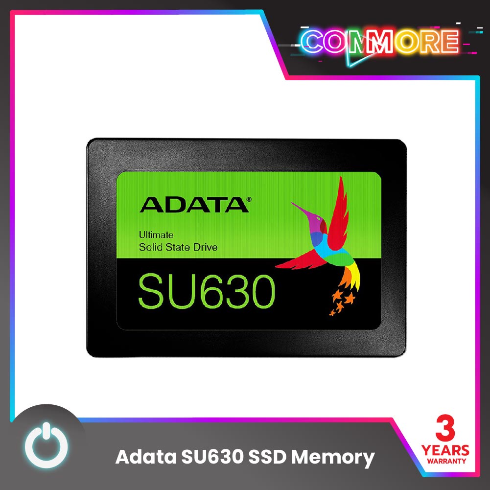 Adata SU630 SSD Memory (เอสเอสดี) ความจุ 240/480GB 2.5" SATA R520MB ...