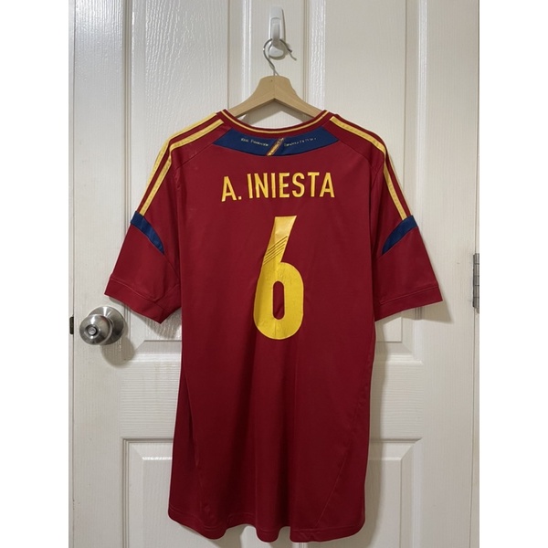 เสื้อบอล เกรด AAA ทีมชาติ Spain Euro 2012 Home Kit ชุดเหย้า สกรีน ...