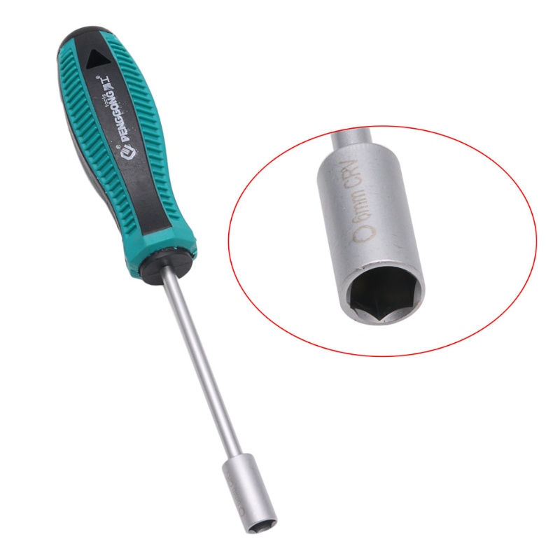 Pcf* ประแจไดรเวอร์ไขควง Hex Nut Key Nutdriver 6 มม.สกรูไดร์เวอร์ตกแต่ง ...