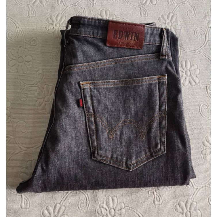 Edwin /Japan แบรนด์ แท้ 100% เอว 33 นิ้ว เป็น งาน มือสอง เนื้อ ยีนส์ ...