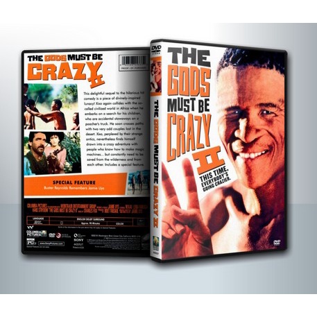[ DVD Movie มีปก+สกรีนแผ่น-ไม่มีกล่อง ] The Gods Must Be Crazy 1-2 ...