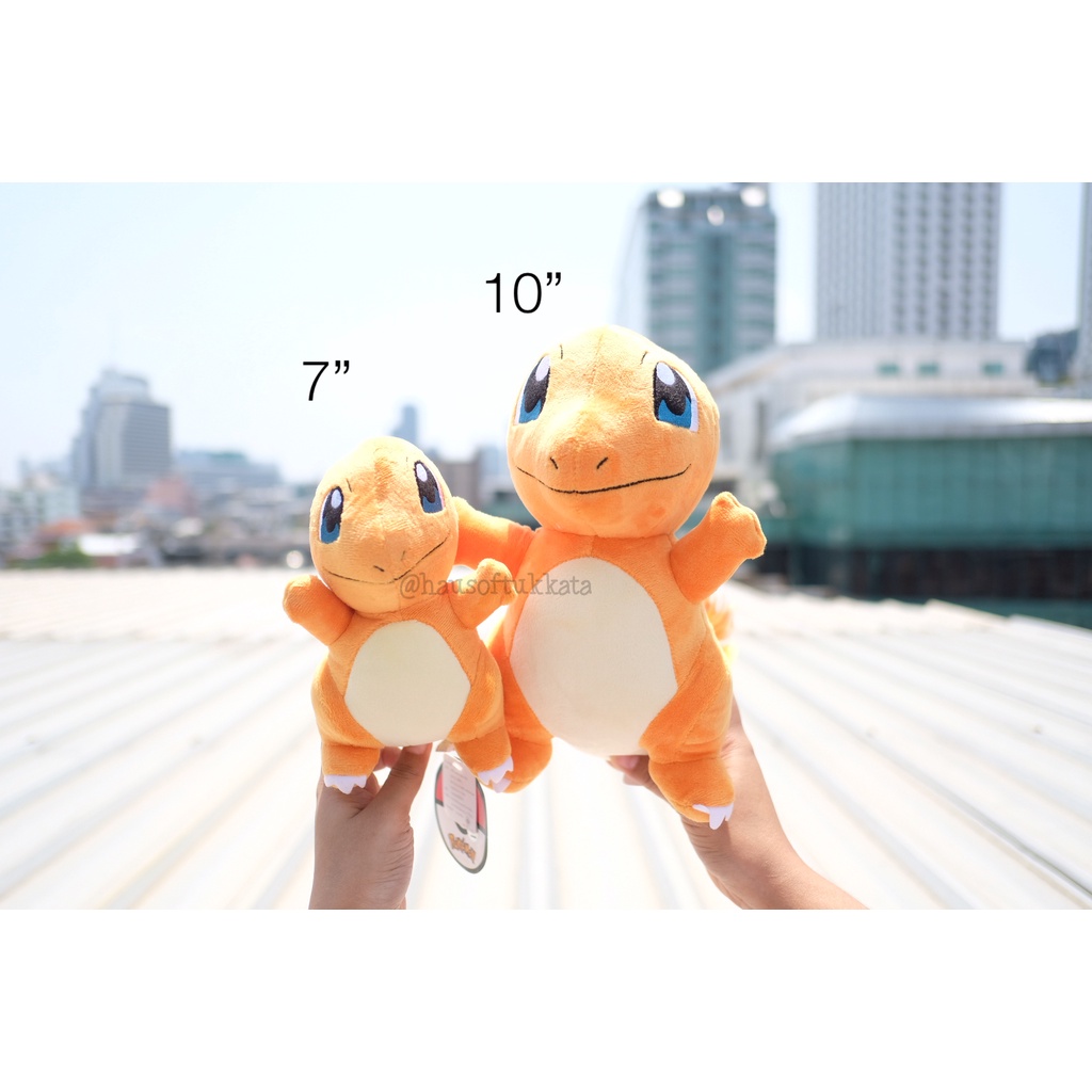 ตุ๊กตา Pikachu ปิกาจู Kabigon คาบิก้อน Zenigame Hitokage Eevee Lapras ...