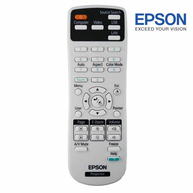 รีโมต เอปสัน โปรเจคเตอร์ REMOTE EPSON | Shopee Thailand