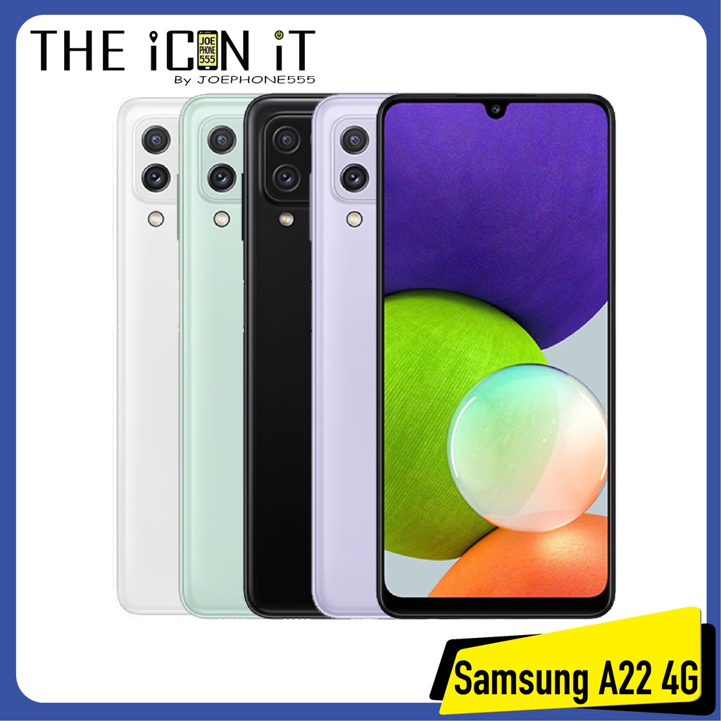 Samsung A22 4G RAM 6 ROM 128 เครื่องใหม่ประกันศูนย์ไทย 1 ปี | Shopee ...