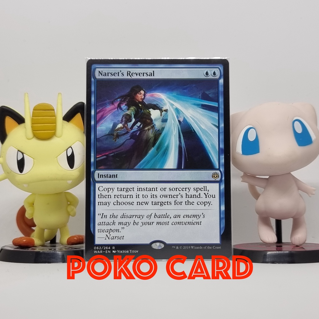 Narset's Reversal การ์ด Magic The Gathering ของแท้ จากชุด War of the ...