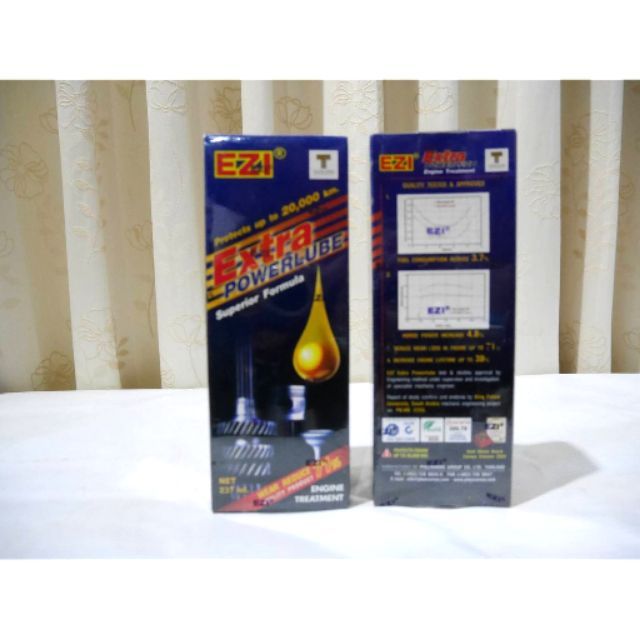 EZI Extra POWERLUBE สารเสริมประสิทธิภาพในเครื่องยนต์(ซาอุฯ)ขนาด 237ml | Shopee Thailand