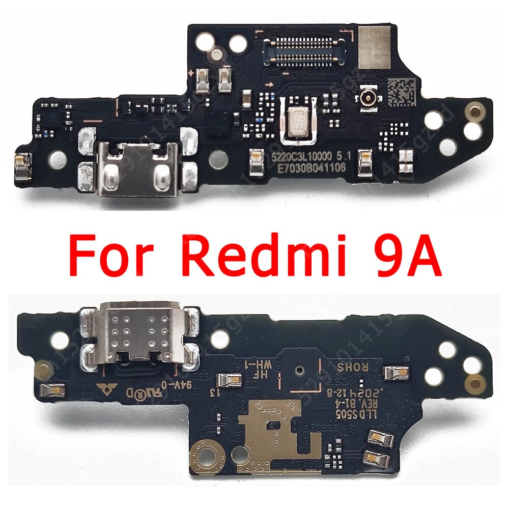 บอร์ดชาร์จ usb สําหรับ xiaomi redmi 9A พอร์ตชาร์จ pcb dock connector ...