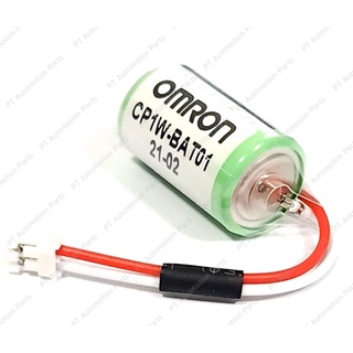 แบตเตอรี่ลิเธียมพร้อมปลั๊กชนิดไม่ชาร์จ OMRON CP1W-BAT01 SANYO CR14250SE ...