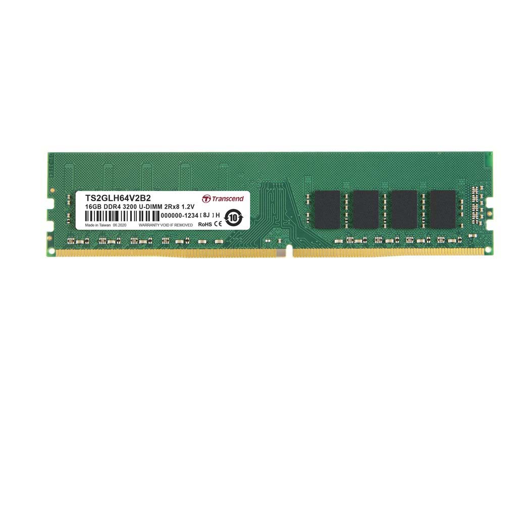 Transcend RAM-Memory DDR4-3200 U-DIMM 16GB: Premium Grade: รับประกัน ...