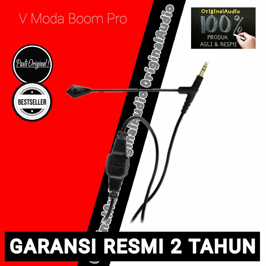 V Moda Boompro / Boom Pro ไมโครโฟนคุณภาพดี | Shopee Thailand