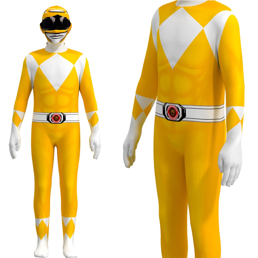 Children Power Samurai Sentai Shinkenger Rangers Lycra Kids Ranger ...