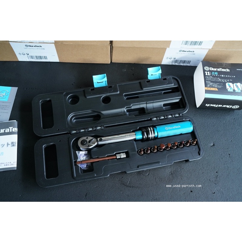 ชุดเครื่องมือแบบพกพา DuraTech Torque Wrench Set, Preset Type, 1/4 inch ... ชุดเครื่องมือแบบพกพา DuraTech Torque Wrench Set, Preset Type, 1/4 inch ...