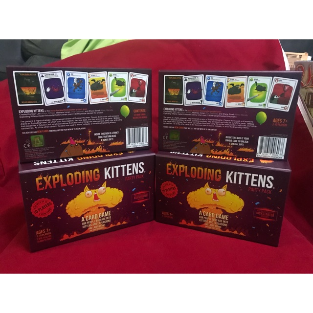 Exploding kittens party pack | Shopee Thailand