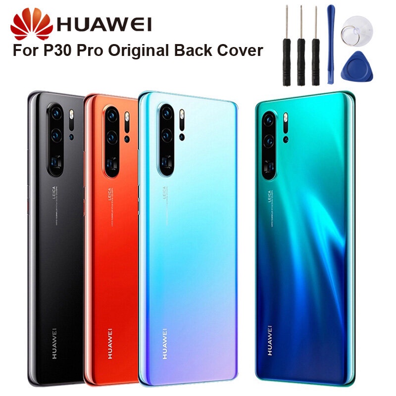 Original Huawei P30/P30 Lite /P30 Pro กระจกด้านหลังแบตเตอรี่ด้านหลัง ...