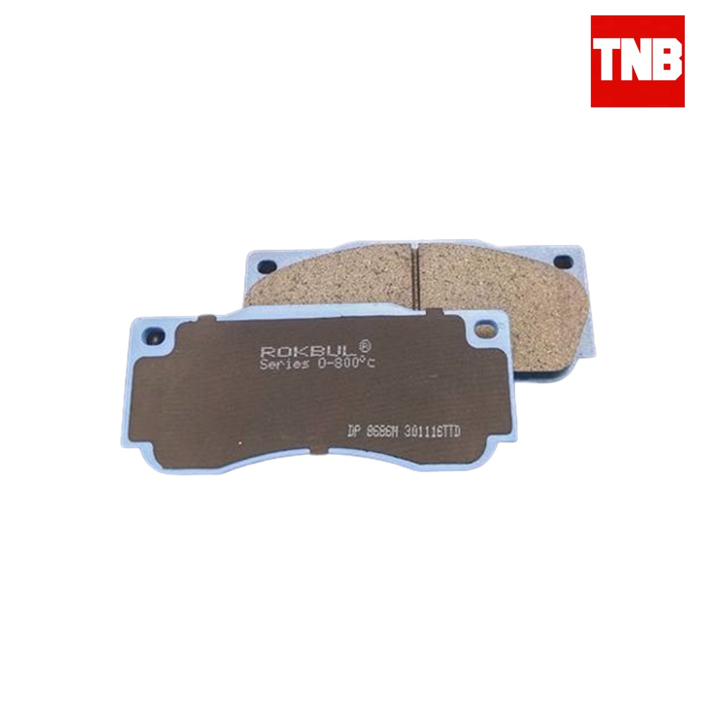 ROKBUL BSR ผ้าเบรคหน้า 1 ชุด Caliper Endless Mini 6 Pots RCP066 4 Pots ...