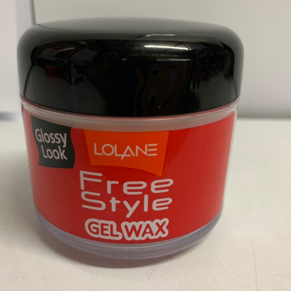 Lolane Free Style Gel Wax Glossy look เจลแต่งผม เจลเซ็ทผมโลแลน สูตรเงา ...