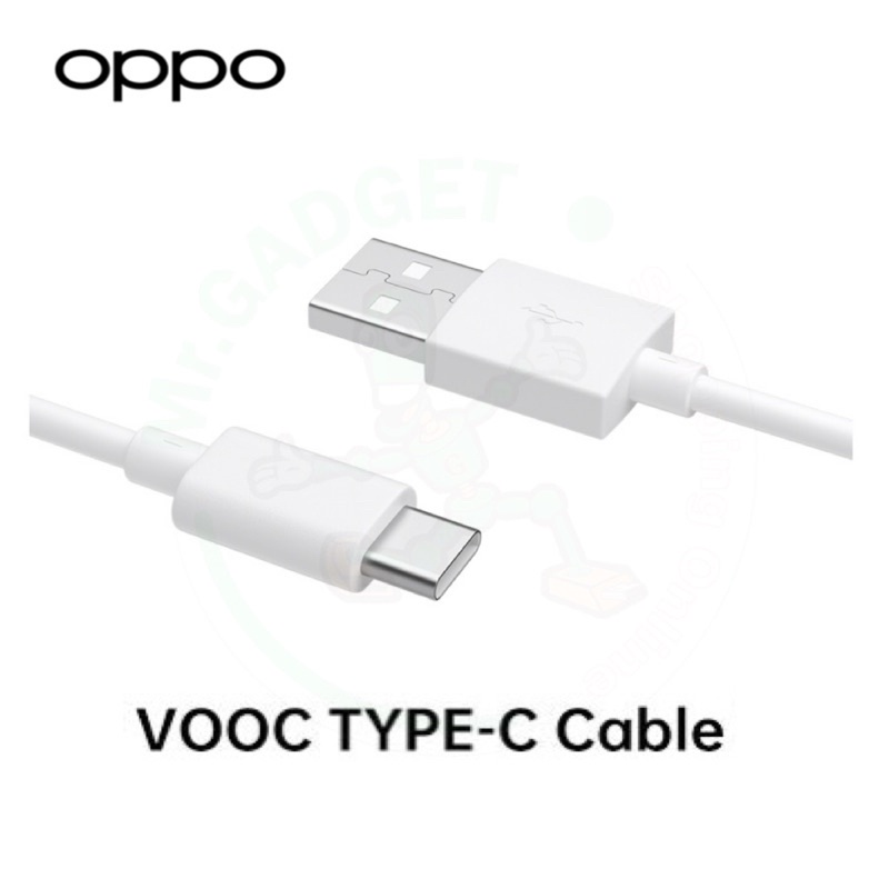 สายชาร์จ oppo vooc usb type-c ประกันศูนย์ oppo รองรับรุ่น vooc และ ...