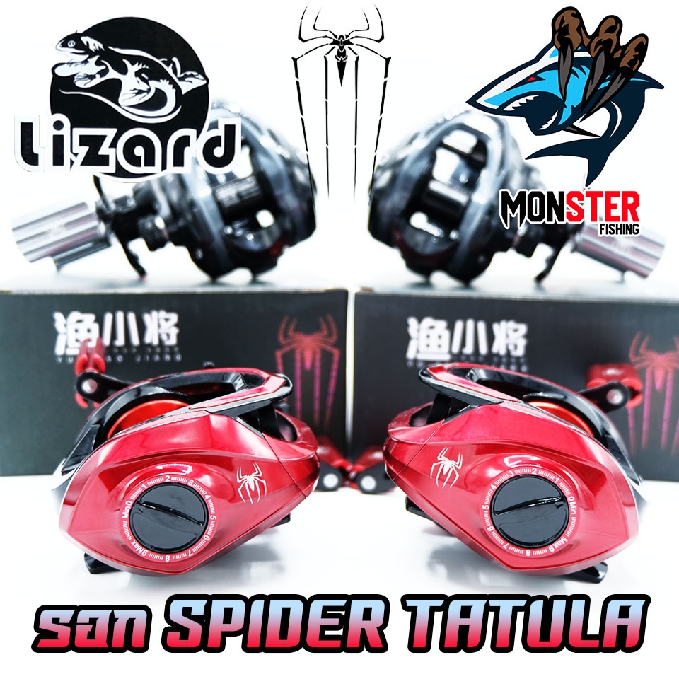 NEW รอกหยดน้ำ SPIDER TATULA รอกตกปลา มีทั้งหมุนซ้ายและหมุนขวา มีกิ๊ก ...