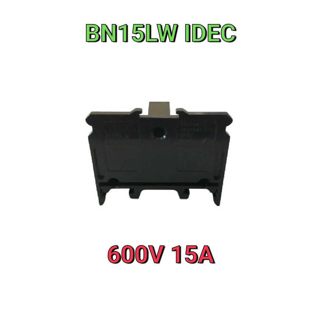 BN15W เทอร์มินอล TERMINAL BN15W ฝาปิดรุ่น BNE15W ยี่ห้อIDEC | Shopee ...