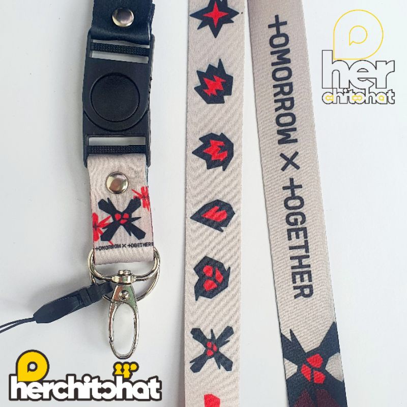 TXT TOMORROW X TOGETHER Fanart Lanyard K-Pop ID Card Strap | Shopee ...