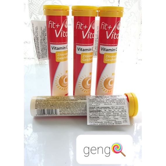 fit+ Vital vitamin C วิตามินซี เม็ดฟู่ ละลายน้ำจากเยอรมัน | Shopee Thailand