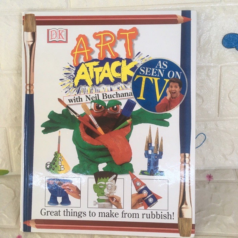 ART ATTACK with Neil Buchananปกแข็งมือสอง-ca2 | Shopee Thailand