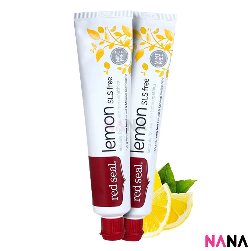 Red Seal Lemon Toothpaste 100g x2 ยาสีฟันเพื่อการดูแลที่สดชื่น จากมะนาว ...