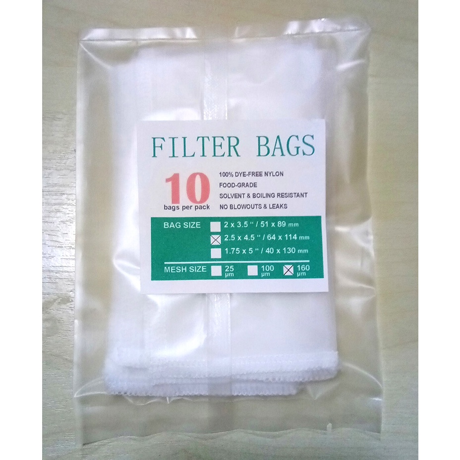 Food grade nylon filter bag （64*115mm）160Microns | Shopee Thailand