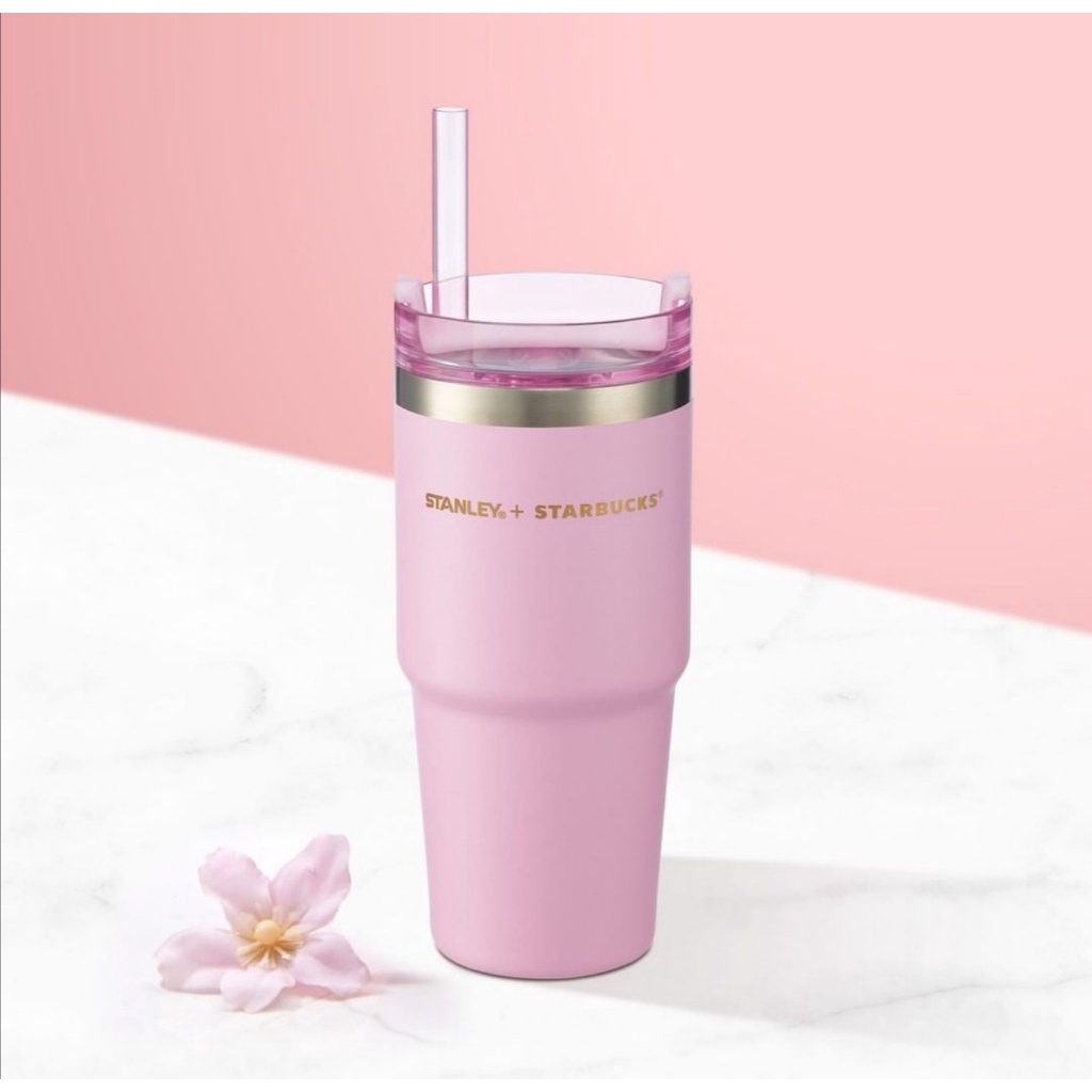STARBUCKS 2021 PINK Stanley Spring 16oz | Shopee Thailand