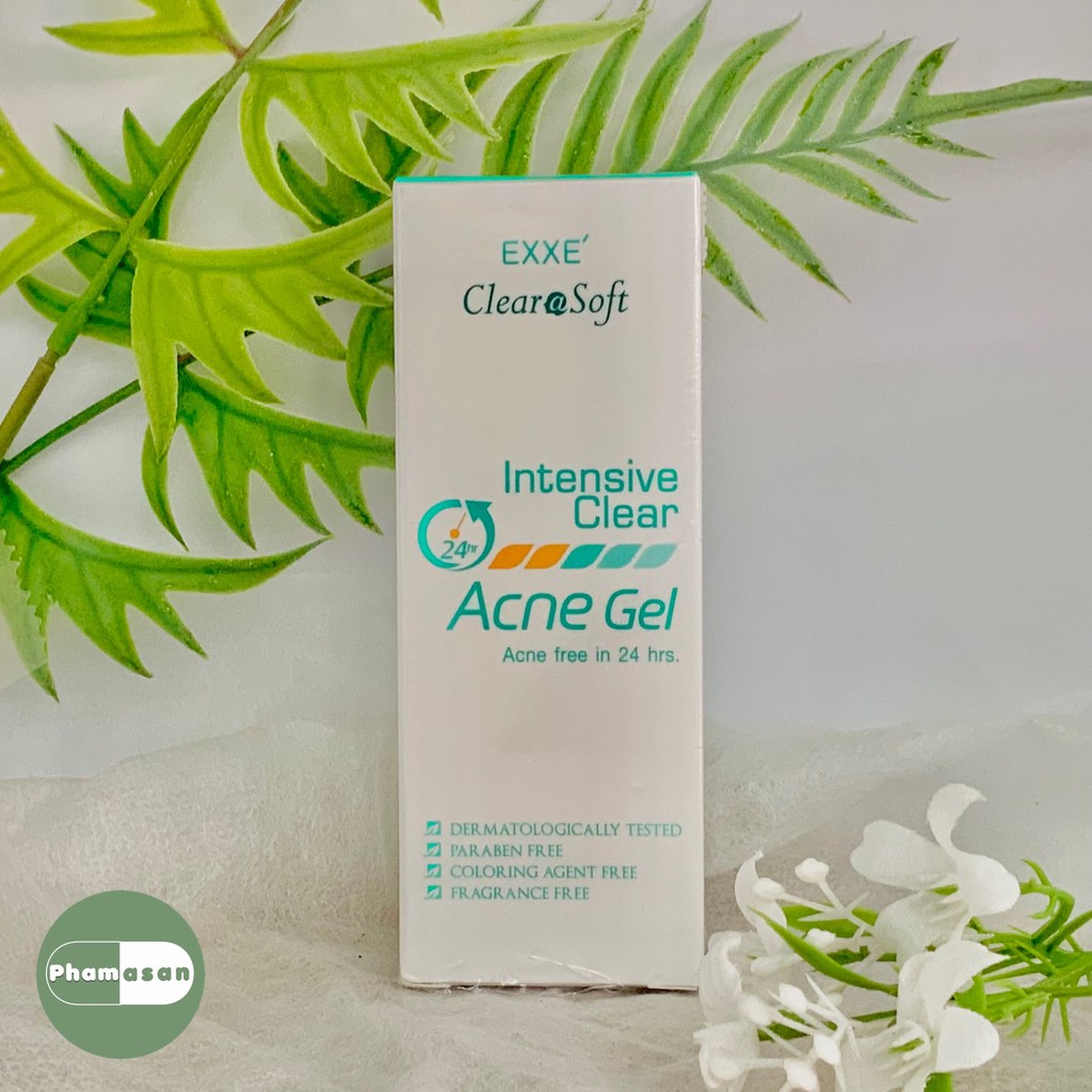 Clearasoft Intensive Clear Acne Gel เจลแต้มสิว ขนาด 15 g. | Shopee Thailand