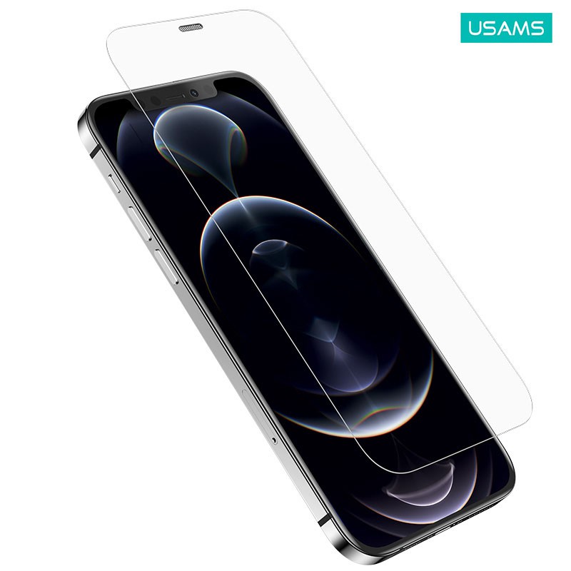 Usams กระจกเทมเปอร์ปกป้องหน้าจอ iP12 Mini/12/12 Pro/12 Pro Max | Shopee ...