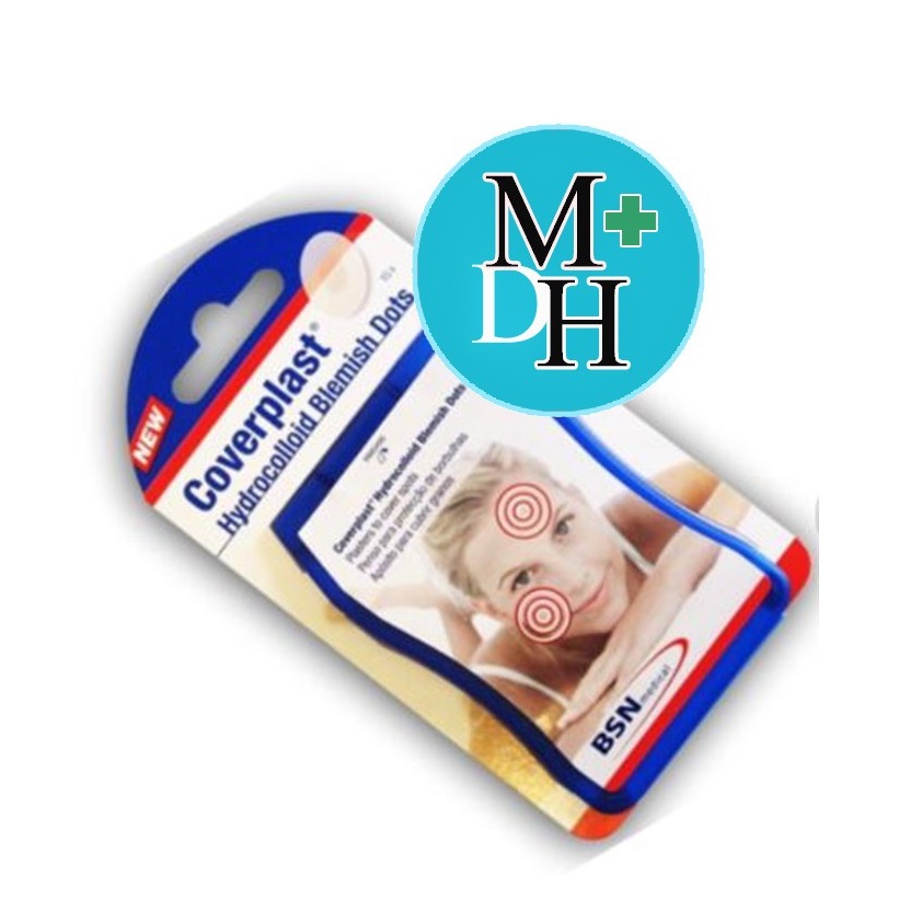 บ้าน Coverplast Hydrocolloid Blemish Dots 15 ชิ้น แผ่นแปะสิว โคฟเวอร์พ ...