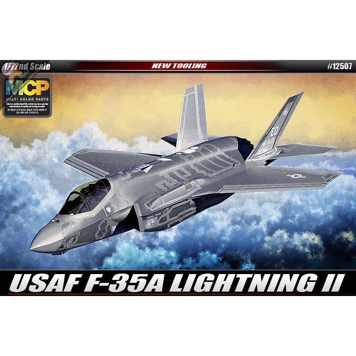 ACADEMY 12507 F-35A LIGHTNING II [1/72] | Shopee Thailand