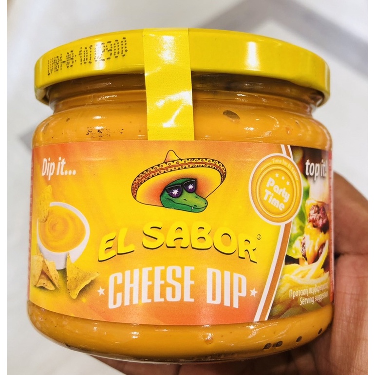 El Sabor Cheddar Cheese DIP เชดด้า ชีส ดิพ 300 กรัม นำเข้าจากประเทศ ...