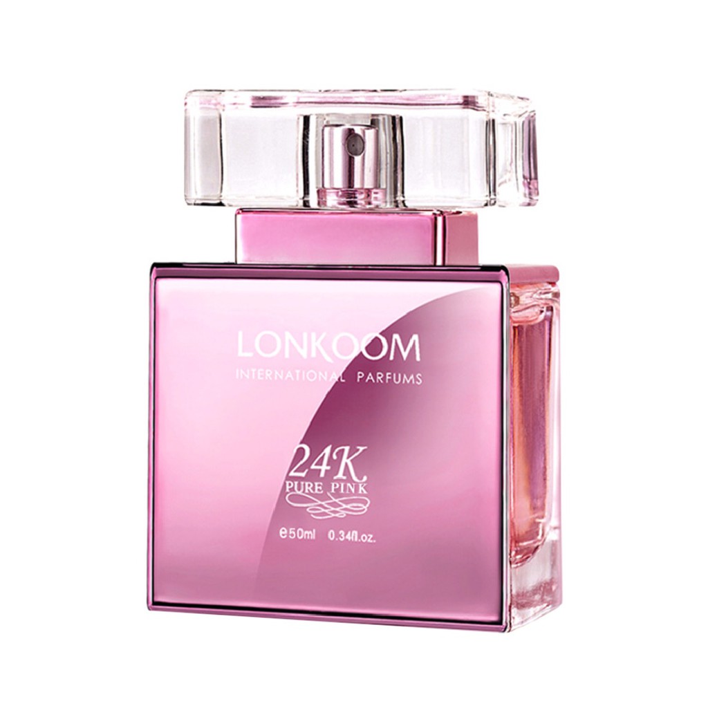 (Clearance ลดล้าง stock)LONKOOM Perfume 24K Pure Pink 50 ml | Shopee ...