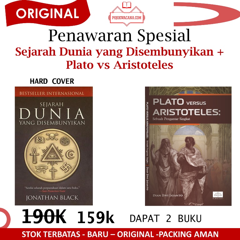 หนังสือ The History Of The Hidden World Hard Cover Jonathan Black+Plato Versus Aristoteles ...