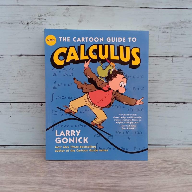 The cartoon guide to Calculus by Larry Gonick | Shopee Thailand