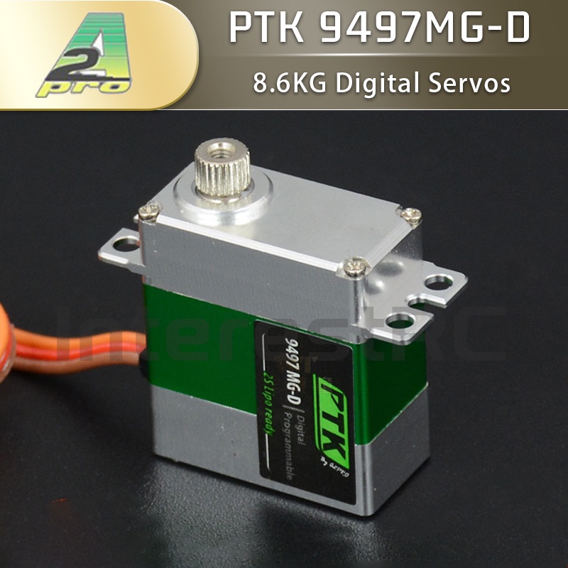 Ptk 9497 MG-D เซอร์โวเซอร์โวมอเตอร์เกียร์โลหะ สําหรับเฮลิคอปเตอร์บังคับ ...