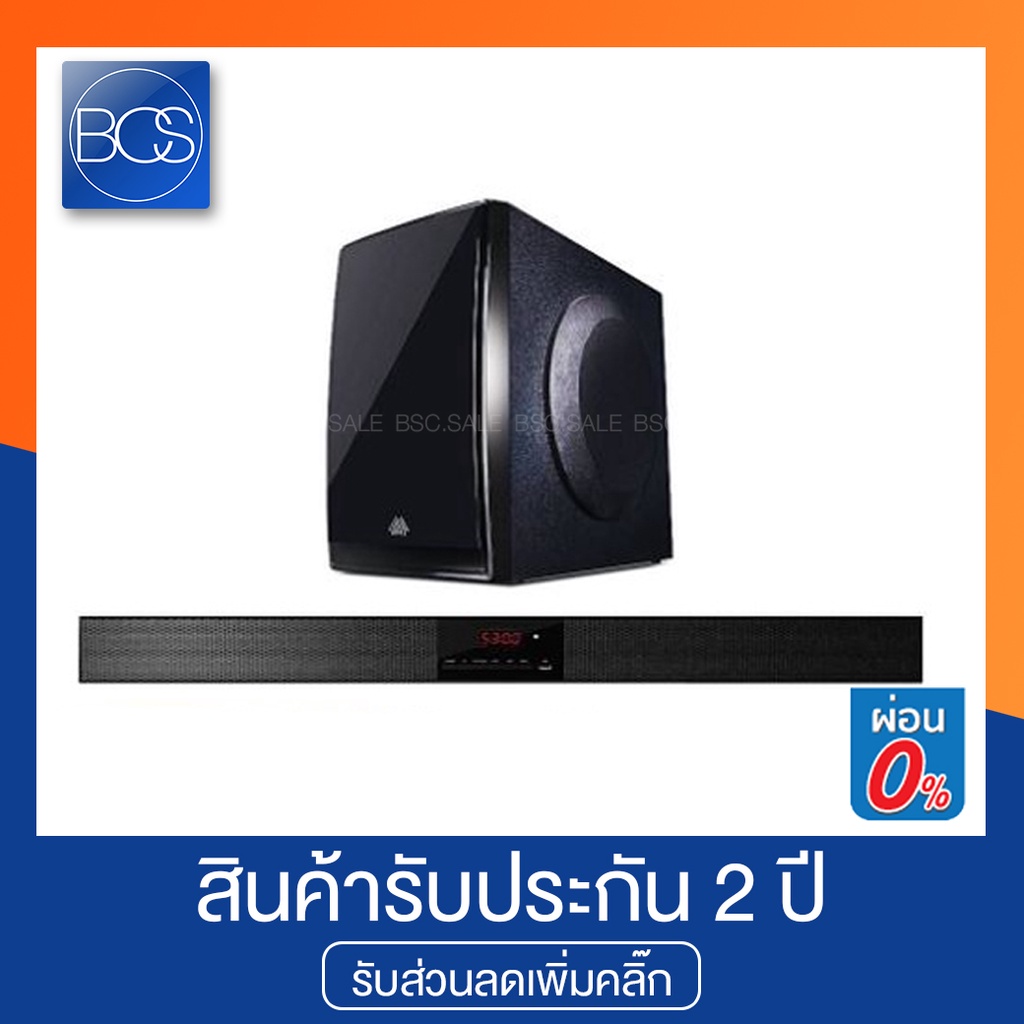 EGA Type S6 Bluetooth Soundbar Bass Subwoofer Speaker Wireless ลำโพงซาว ...