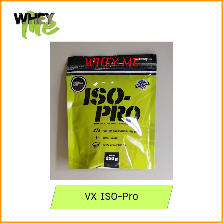 VX VitaXtrong ISO-PRO เวย์โปรตีนชนิดไอโซเลต ดูดซึมได้ไว ช่วยเสริมสร้าง ...
