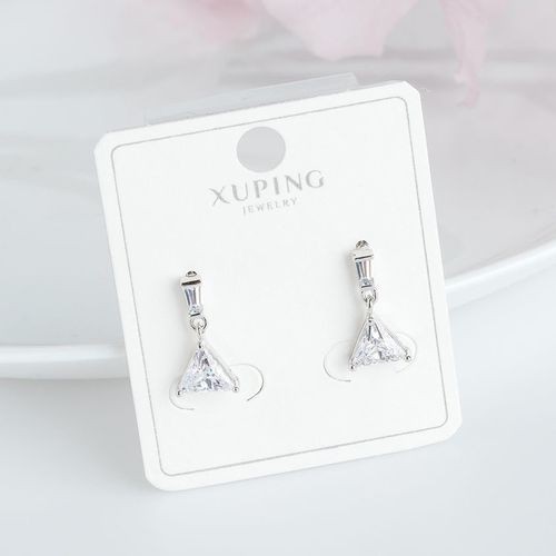 XUPING ต่างหูเพชร รหัส SXP-413 | Shopee Thailand