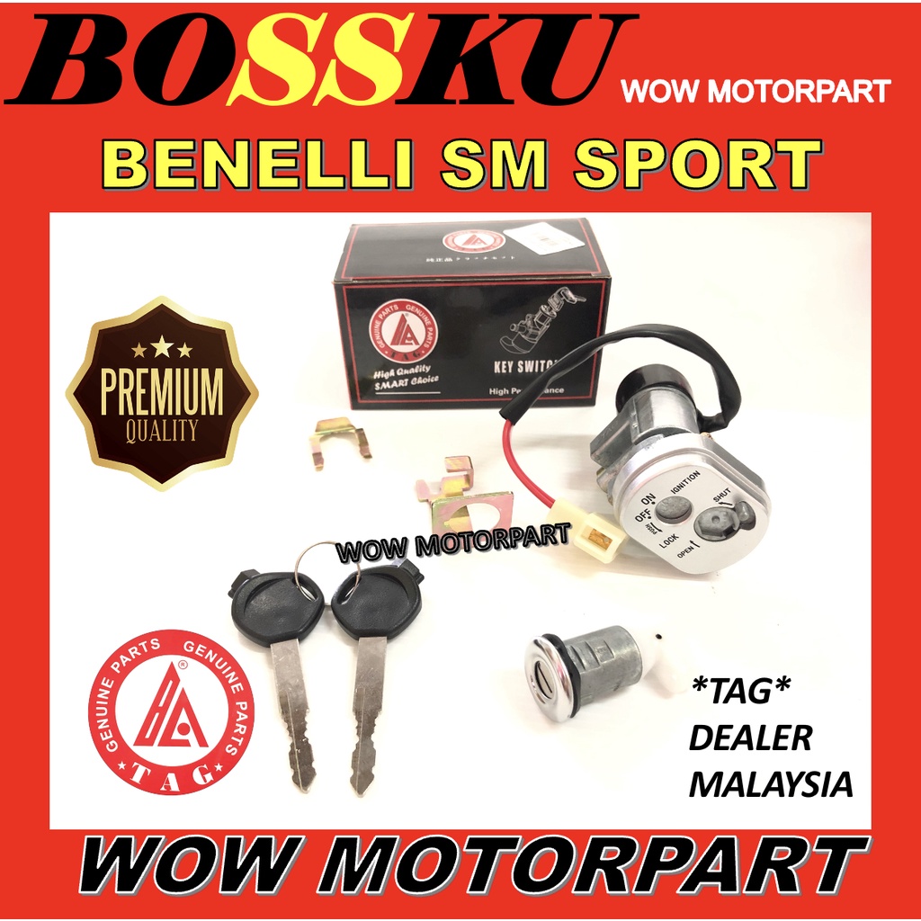 Benelli SM SPORT MAIN SWITCH SET TAG SM SPORT 110R SUISS ON OFF SET SM ...