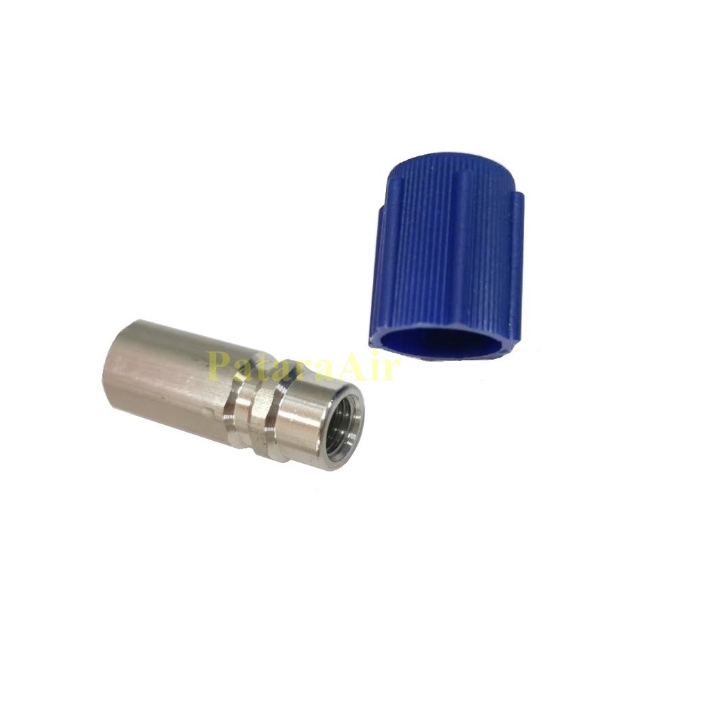 ข้อต่อเติมน้ำยาแอร์ Chevrolet,Volk Low Side (เสื้อศร+ไส้ลูกศร+ฝาปิด ...