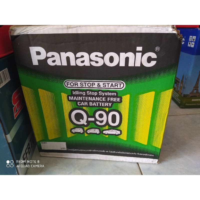 แบตเตอรี่ Panasonic Q90 (Q85) รองรับระบบ Start Stop | Shopee Thailand