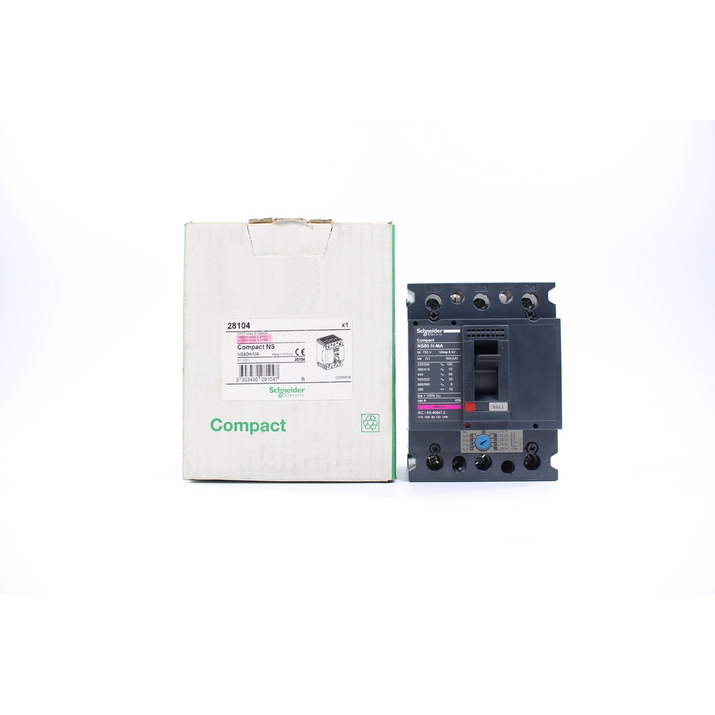 NS80 H-MA Schneider Electric 28104 Schneider Electric Compact NS NS80H ...