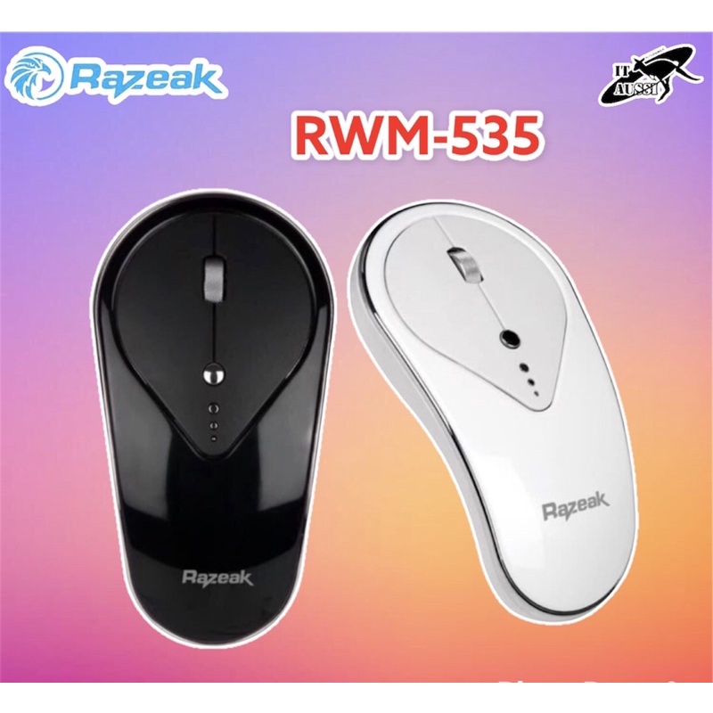 RAZEAK 2.4G Wireless Mouse with Rechargeable WS-WMS-535 | Shopee Thailand