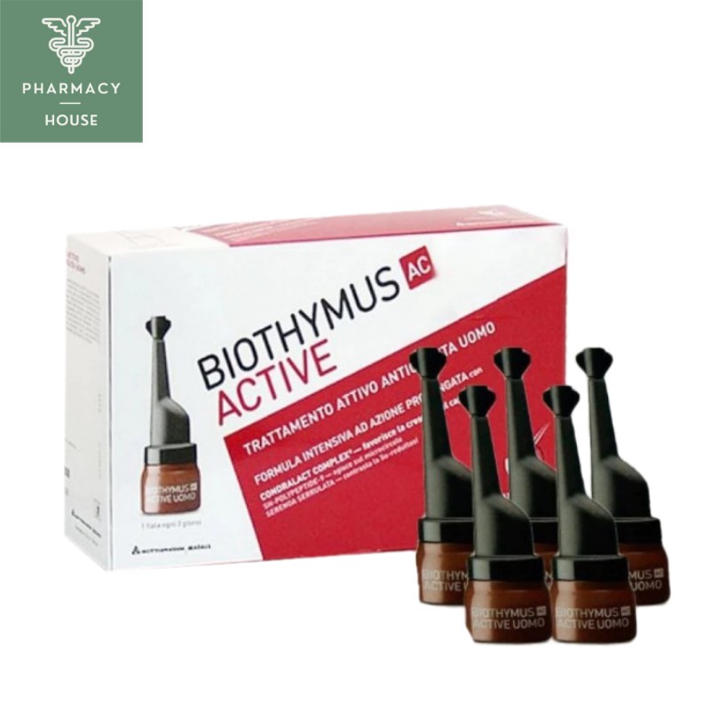 Biothymus AC active anti hair loss treatment for men-vials (5x3.5ml ...