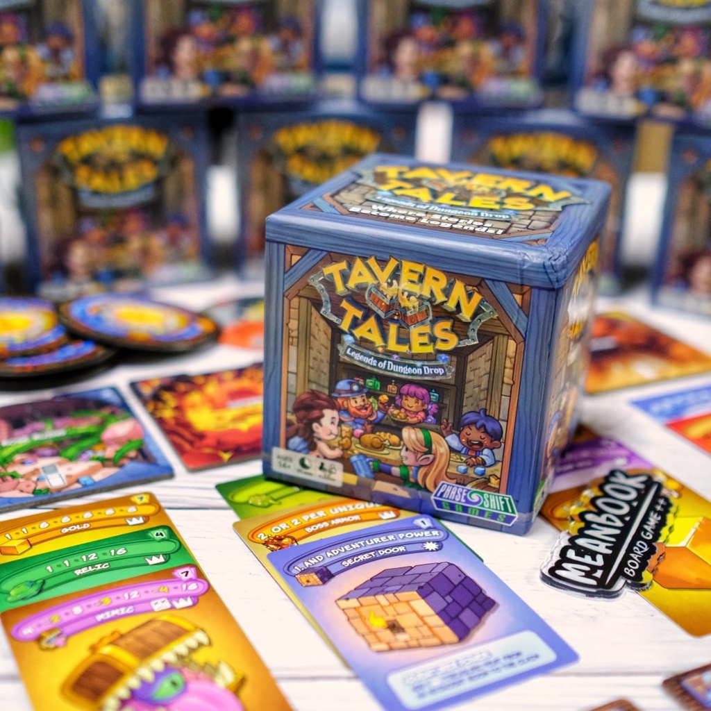 Tavern Tales : Legends of Dungeon Drop "Kickstarter" Board Game ...