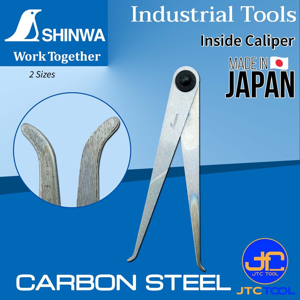 Shinwa ตีนผี เหมาะสำหรับวัดขนาดความโตภายในท่อ หรือรู - Inside Caliper ...