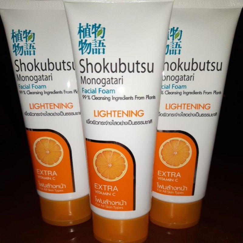 ##Exp21/02/27##Shokubutsu Monogatari Facial Foam##Lightening##100 กรัม ...